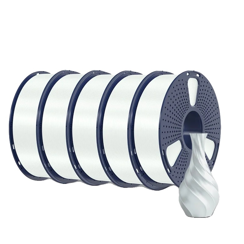 Filament 3D, Silk, Alb, 1.75 mm, 1 kg, 330 m - eMAG.ro