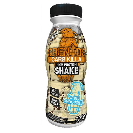 Shake Proteic Grenade Carb Killa, Aroma de Ciocolata Alba, 330ml - eMAG.ro