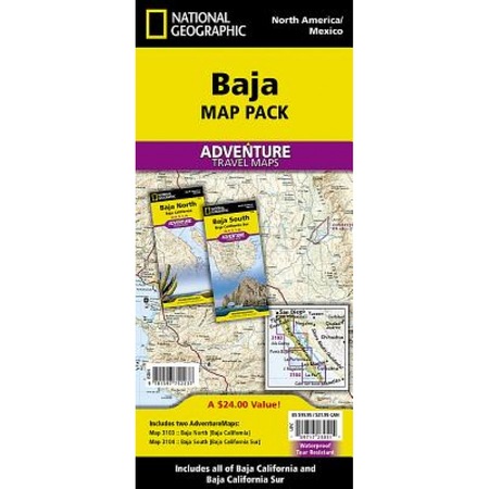 Baja Map Pack: National Geographic Adventure Maps, National Geographic (Editor) - eMAG.ro