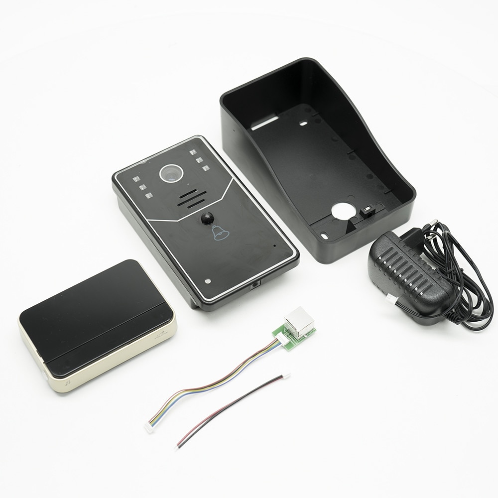 Interfon video cu IP PNI House 910 wireless P2P card si vizualizare pe ...