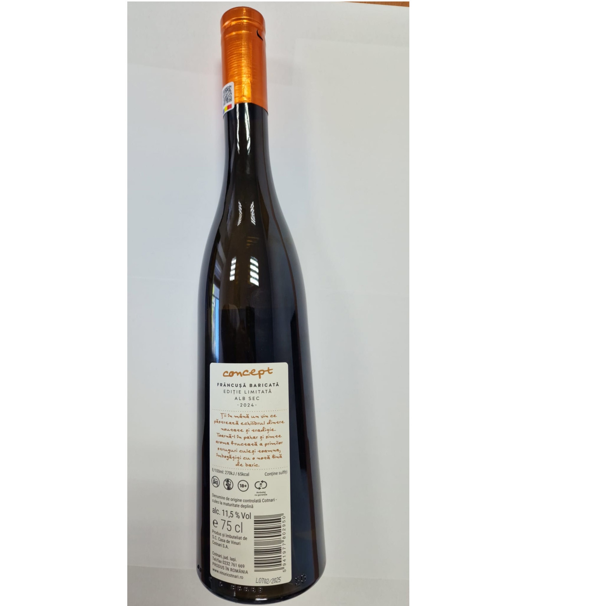 Vin Alb Concept Francusa, Sec, 0.75l - eMAG.ro