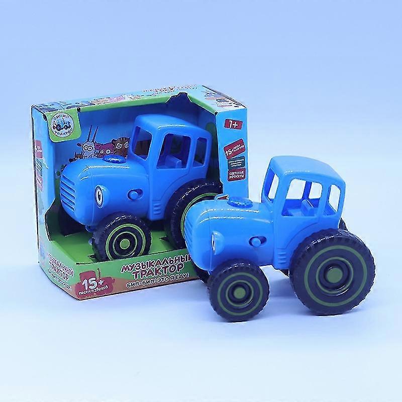 Kék zenélő traktor, 15 dal és hang, fényeffektek, mozgatható kerekek ...