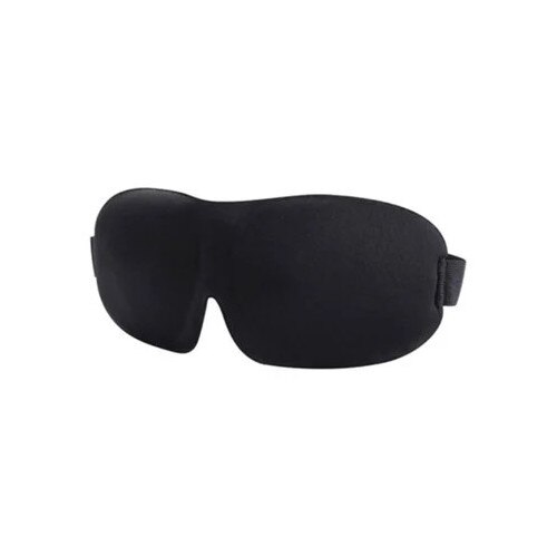 Masca de somn 3D, acoperire completa, neagra - eMAG.ro
