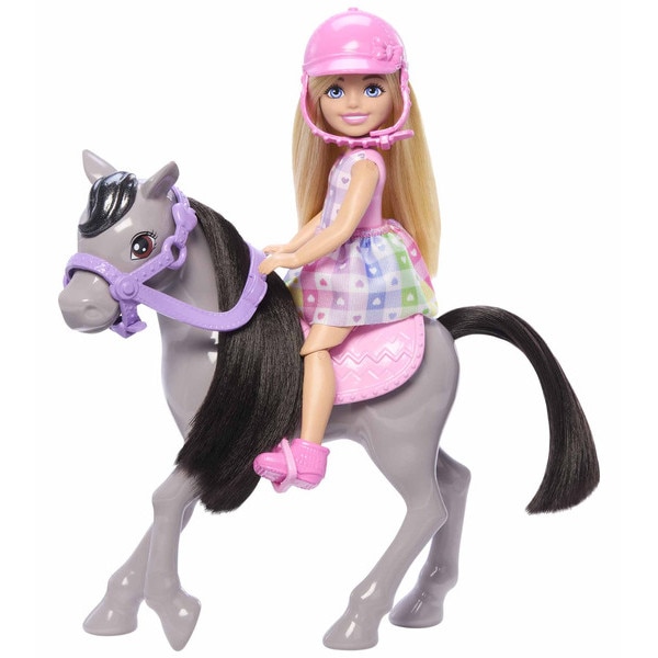 Set Barbie Chelsea si poneiul ei - eMAG.ro