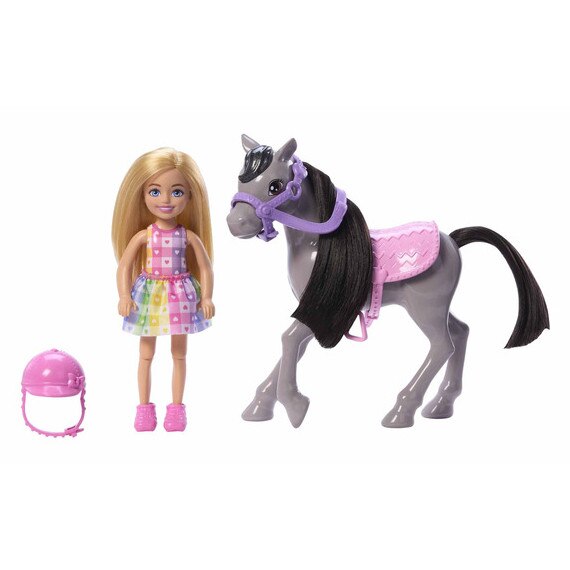 Set Barbie Chelsea si poneiul ei - eMAG.ro
