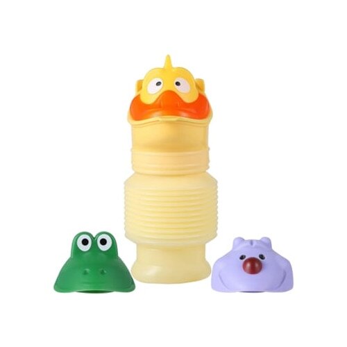 Urinal retractabil, toaleta portabila 420ml cu doua capete de desene ...