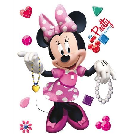 Sticker perete Walt Disney - Minnie (85 cm x 65 cm) - eMAG.ro