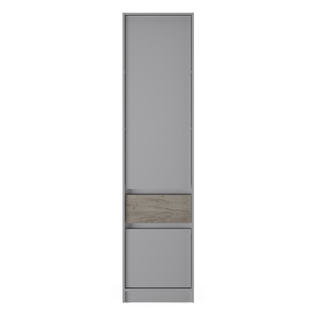 Dulap inalt cu 2 usi si 1 sertar 500 STYLE, Everest, PAL, 50 х 39 х 203 ...