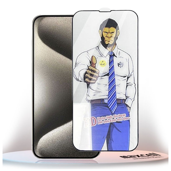 Folie Clear Honor 200 lite - AntiStatic Glass, Clear/Black - eMAG.ro