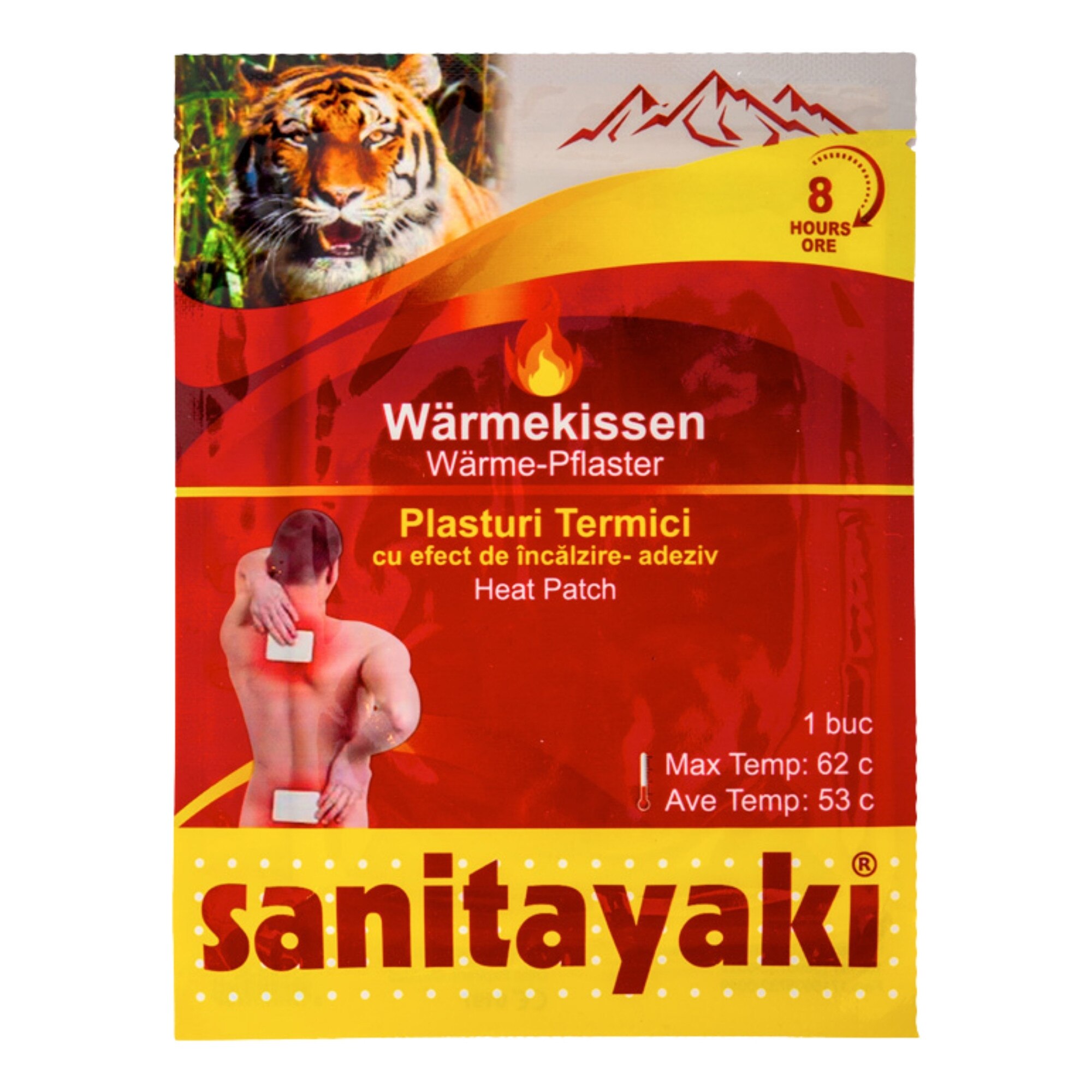 Plasturi termici SANITAYAKI, efect incalzire 12 ore, calitate premium ...