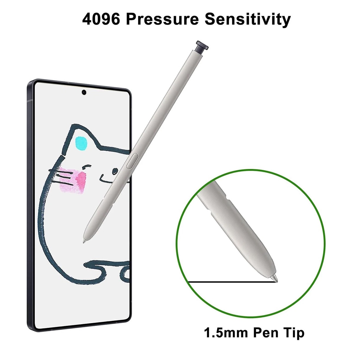 Stylus Pen S pen pentru telefon, compatibil cu Samsung Galaxy S25 Ultra ...