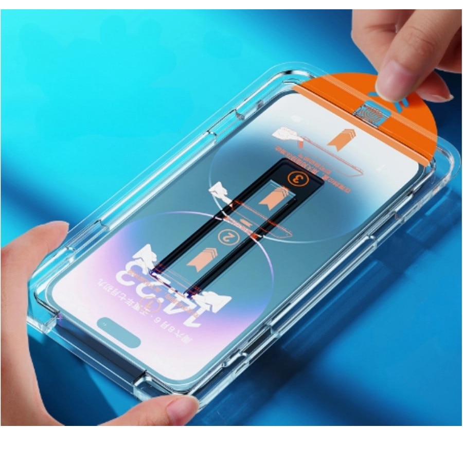 Folie Magic Box pentru iPhone 17 Pro, Aplicator Inclus, Montaj Rapid ...