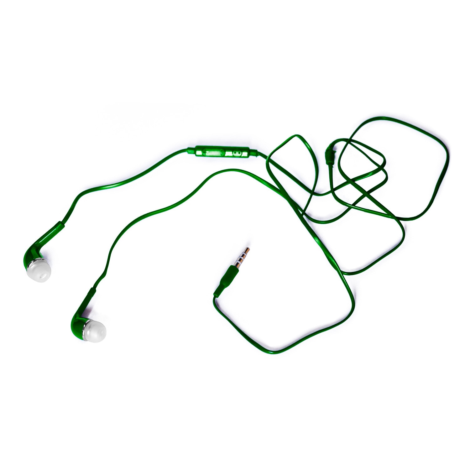 Casti audio in-ear cu microfon, verzi - eMAG.ro