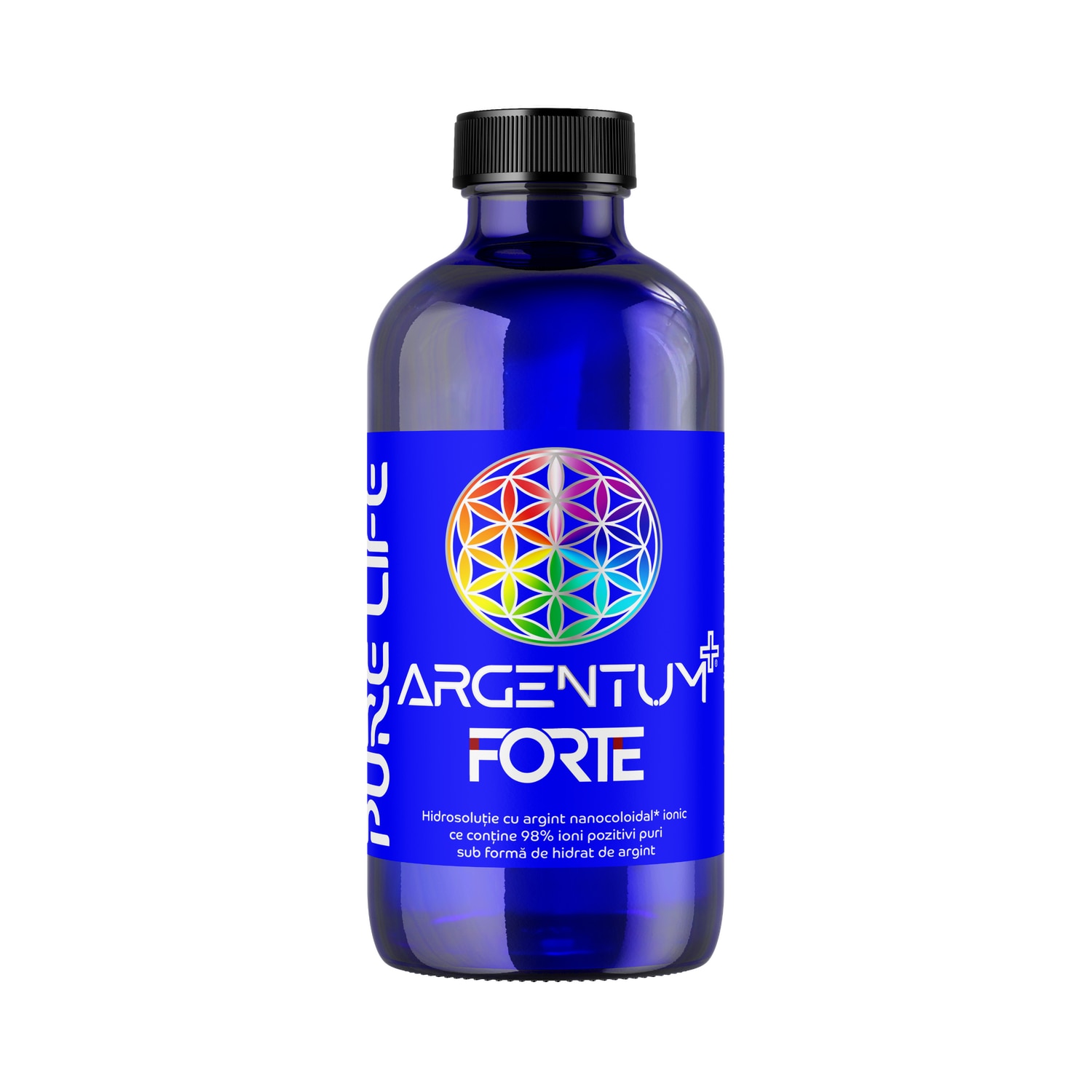 PURE LIFE, Argentum FORTE 25ppm 240ml - eMAG.ro