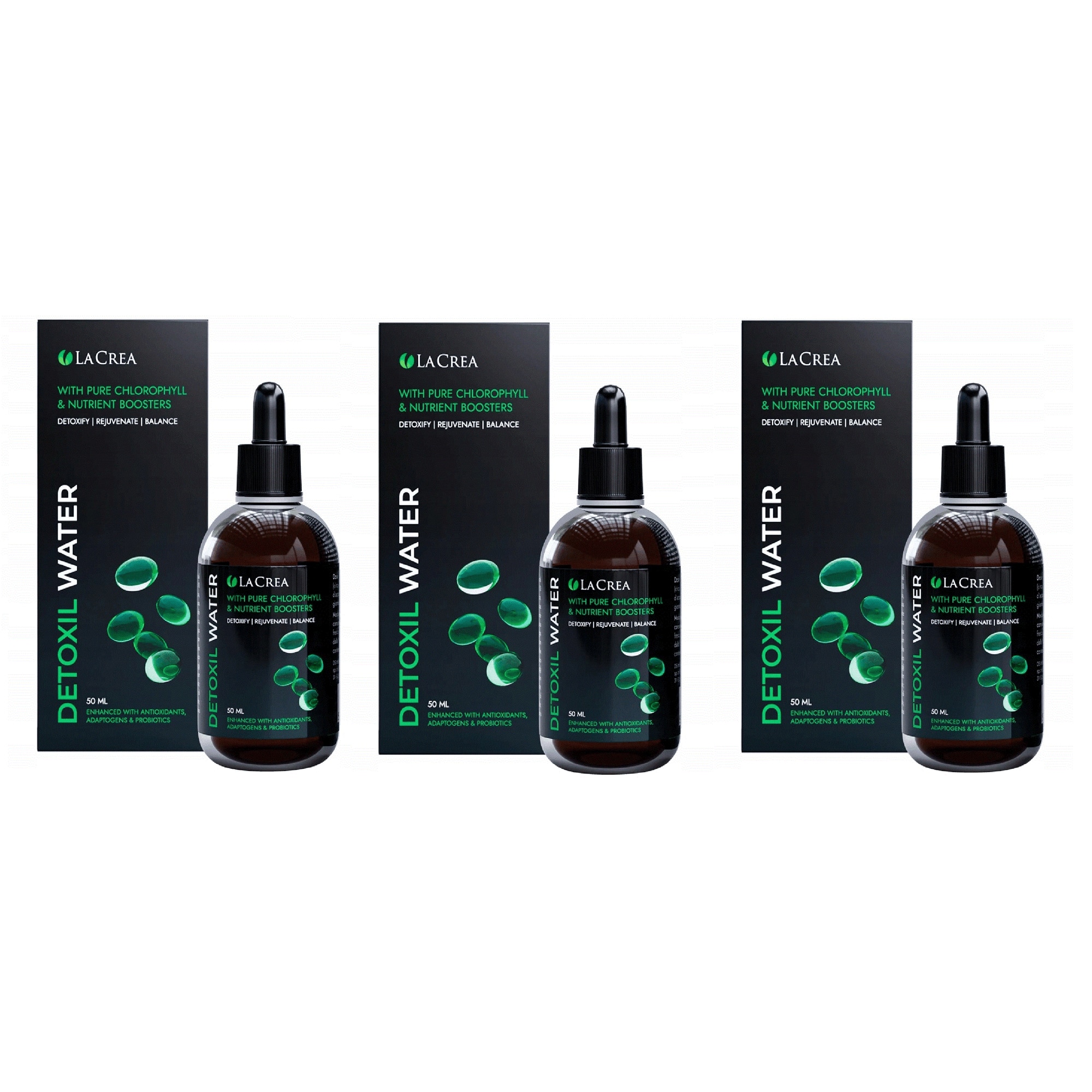 Supliment alimentar Detoxil Water, NGS, 3x50ml, cu ovăz, anghinare ...
