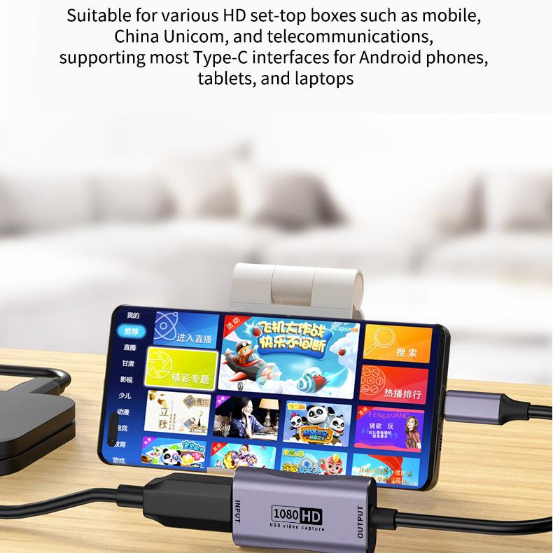 Placa de captura video Bluvista®, OBS, portabila, transmisie live, USB ...
