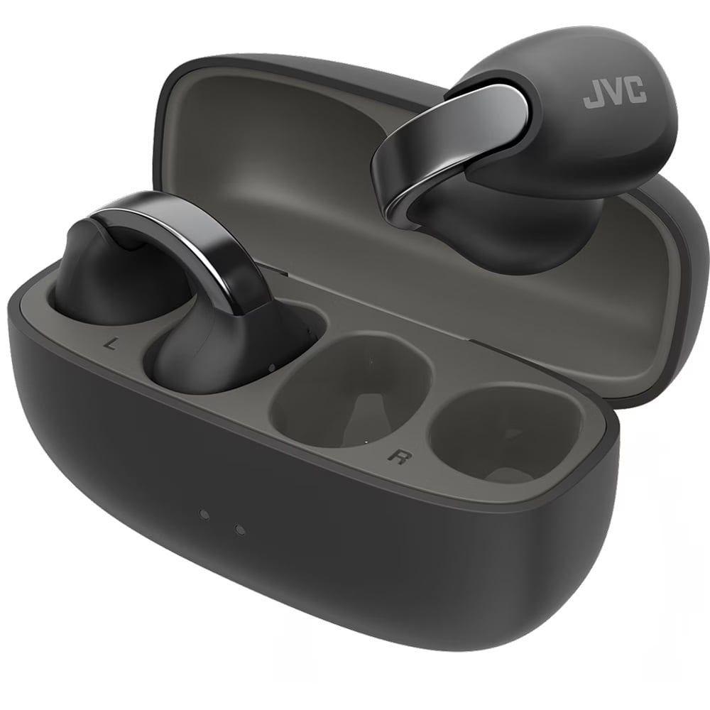 Casti JVC Nearphones HA-NP1T-B-U, True Wireless, Bluetooth, Open-ear ...