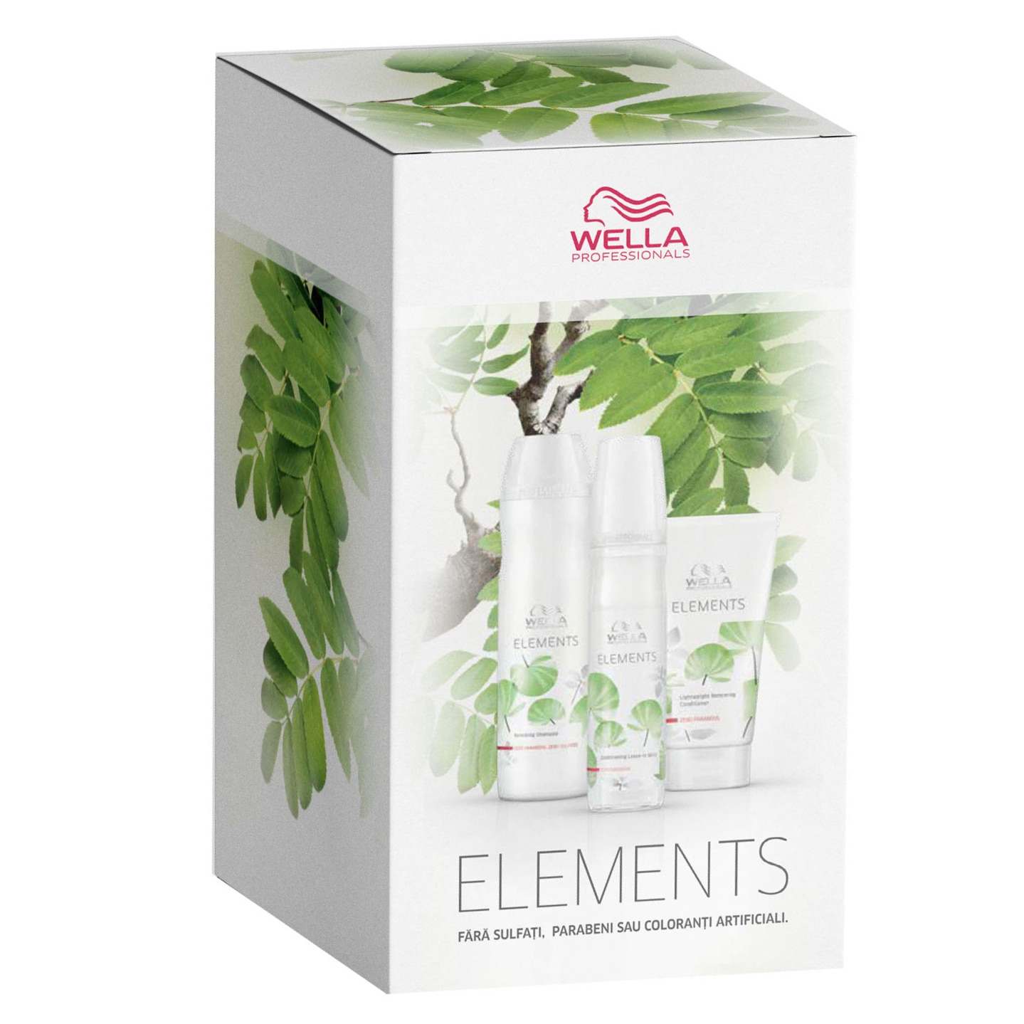 Set ingrijire par Wella Professionals Elements: Sampon, 250 ml + Balsam ...