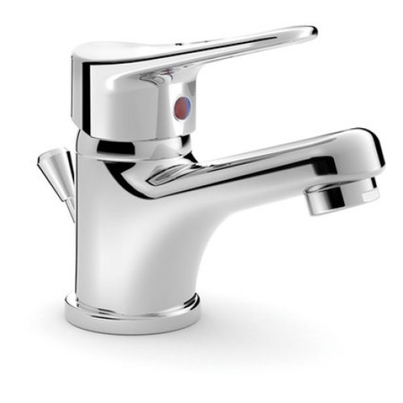 Baterie bucatarie ROCA-Fayans REA, monocomanda, Inox, finisaj cromat ...