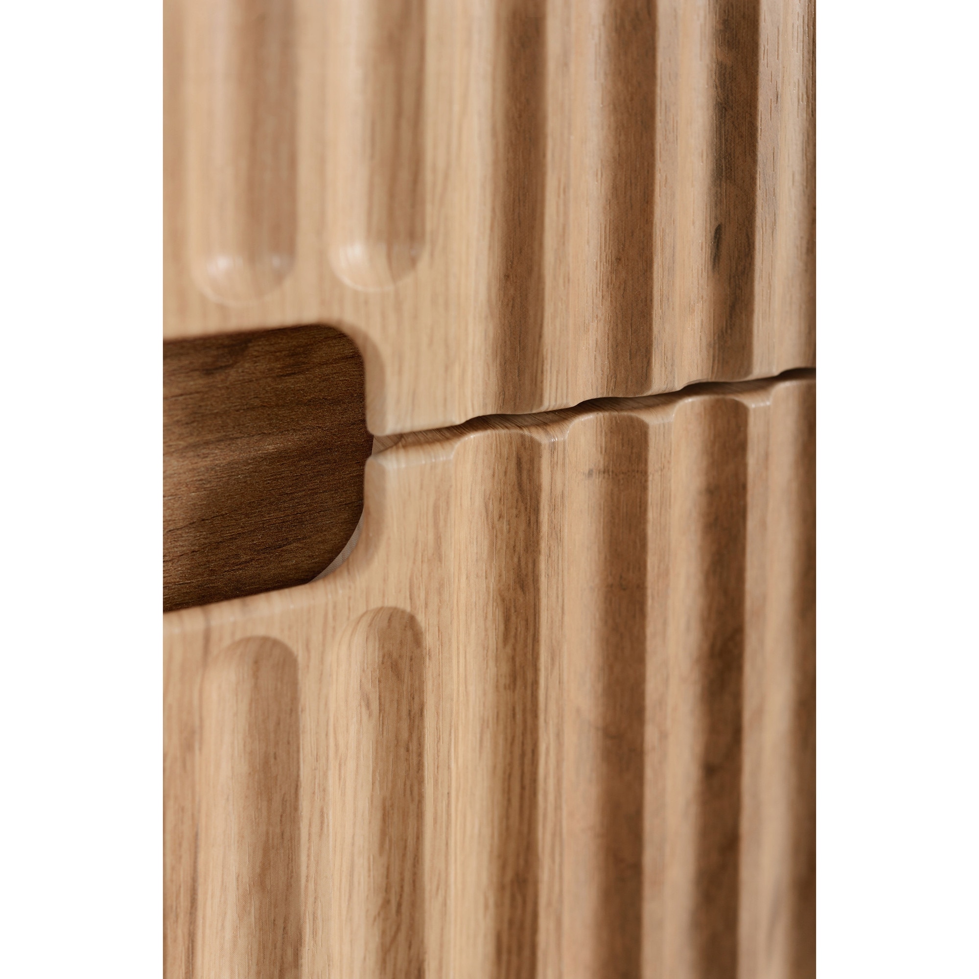 Dulap de Baie Coloana, RODAN, Vena, MDF Canelat, Stejar Auriu Craft ...