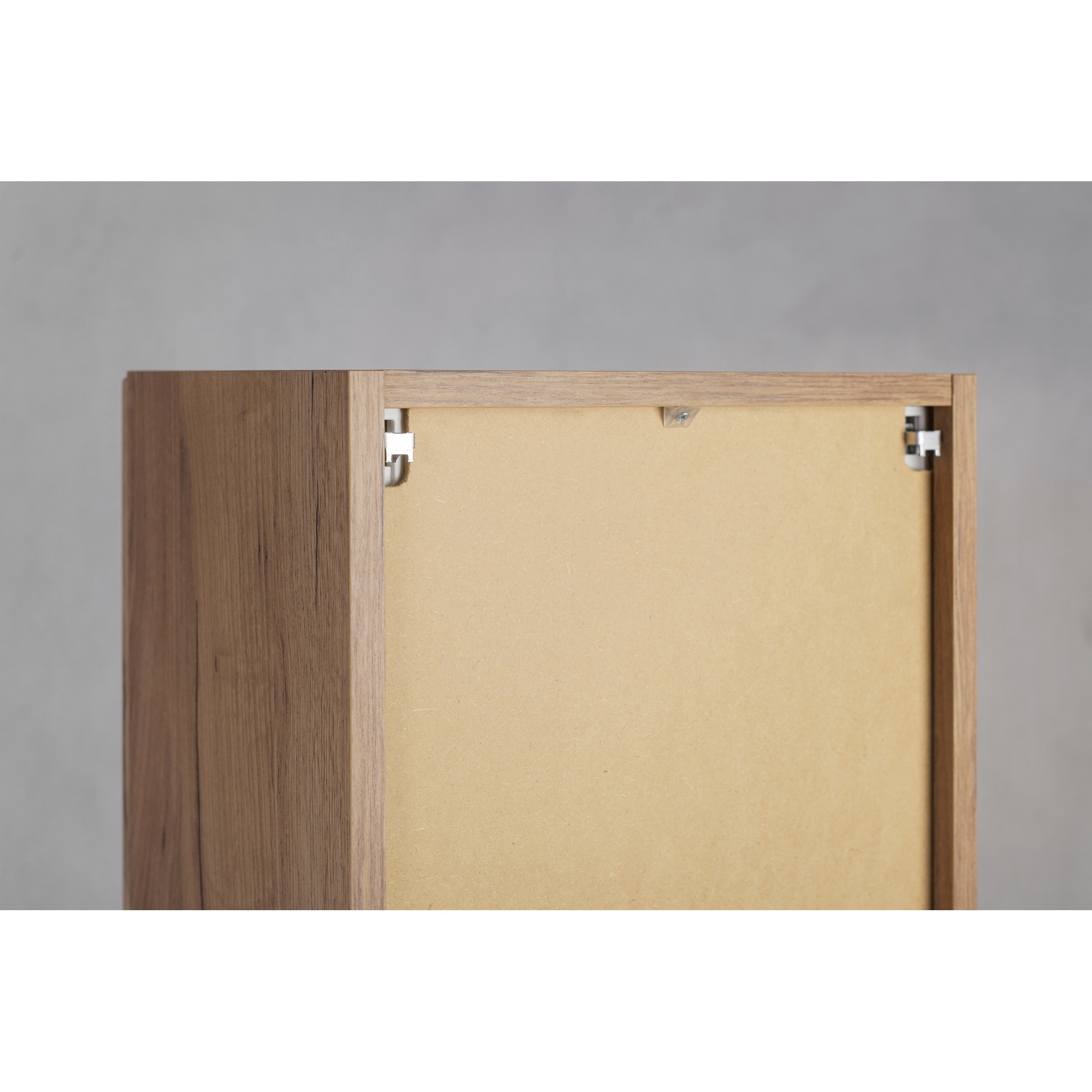 Dulap de Baie Coloana, RODAN, Vena, MDF Canelat, Stejar Auriu Craft ...