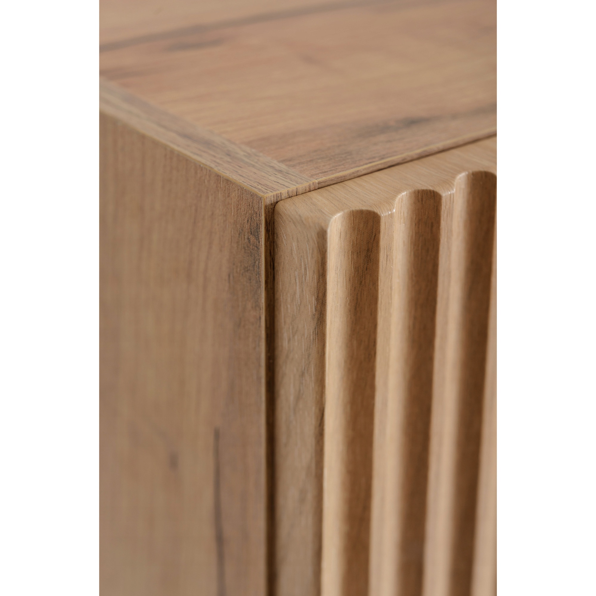 Dulap de Baie Coloana, RODAN, Vena, MDF Canelat, Stejar Auriu Craft ...