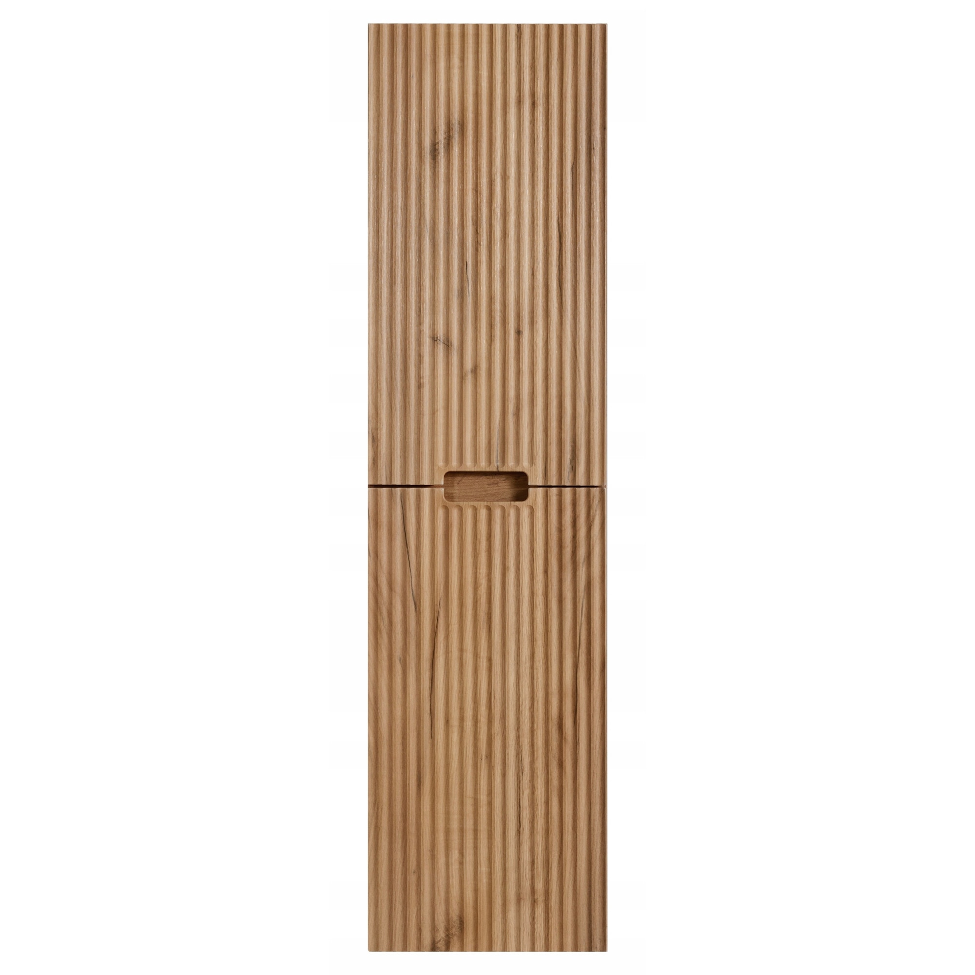Dulap de Baie Coloana, RODAN, Vena, MDF Canelat, Stejar Auriu Craft ...