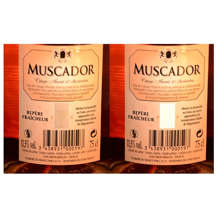 Pachet Vin Spumant Muscador Rose Dulce, 2 sticle, 0.75l - eMAG.ro