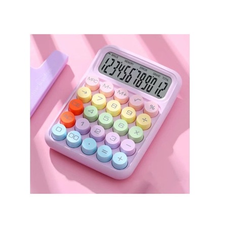 Calculator de birou Colorat, Simplu si Modern, Violet, Slowmoose - eMAG.ro