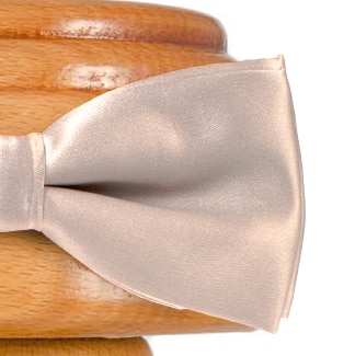 Papion Bowtique din matase, Gri deschis - eMAG.ro