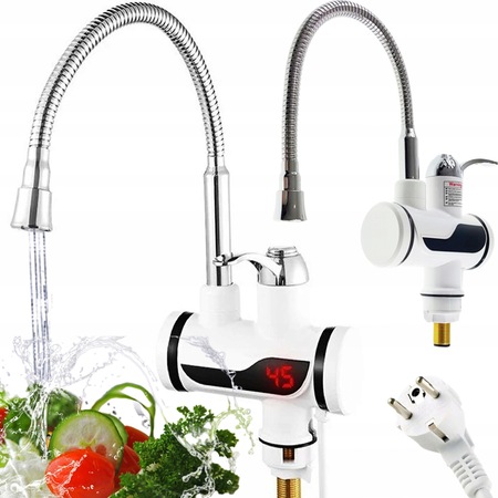 Robinet Electric Instant Apa Calda, Bedee, cu Afisaj Digital si Canal ...