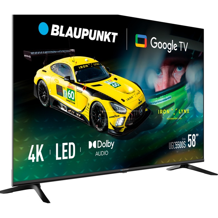 Televizor Blaupunkt LED 58UGC5500S, Frameless, 147 cm, Smart Google TV ...