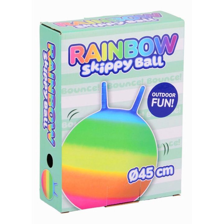 Minge de cangur curcubeu, 45 cm - eMAG.ro