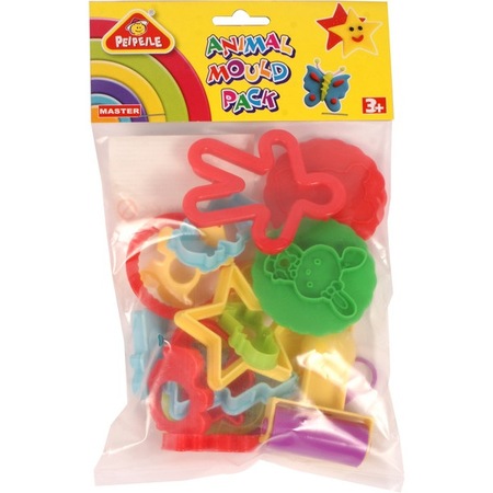 Set de forme de imprimare pentru plastilina cu animale, multicolor ...