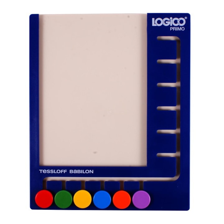 Rama LOGICO Primo pentru carduri de activități, 6 discuri colorate ...