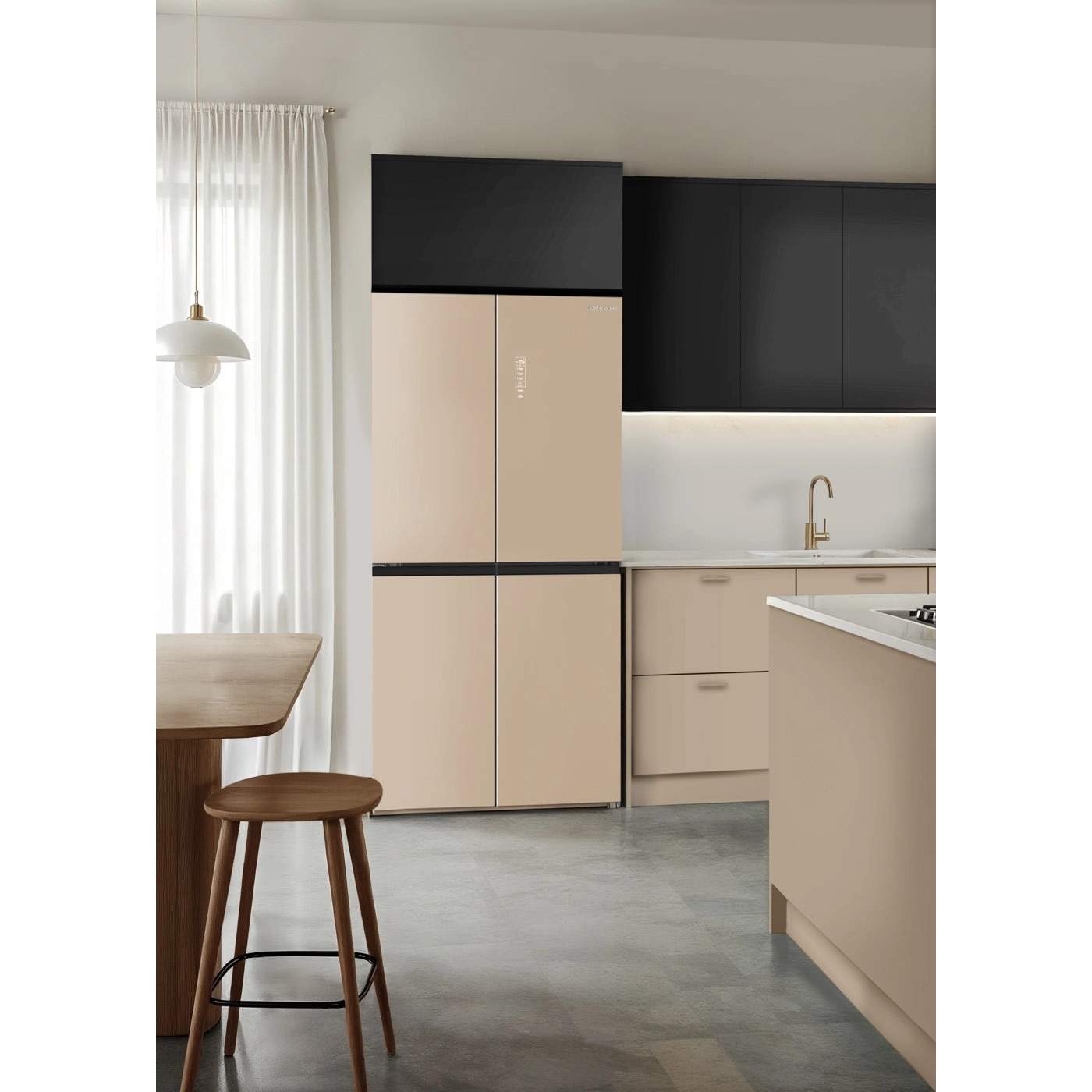 Frigider side by side No Frost CREATE, Studio, 503 litri, H 177 cm ...