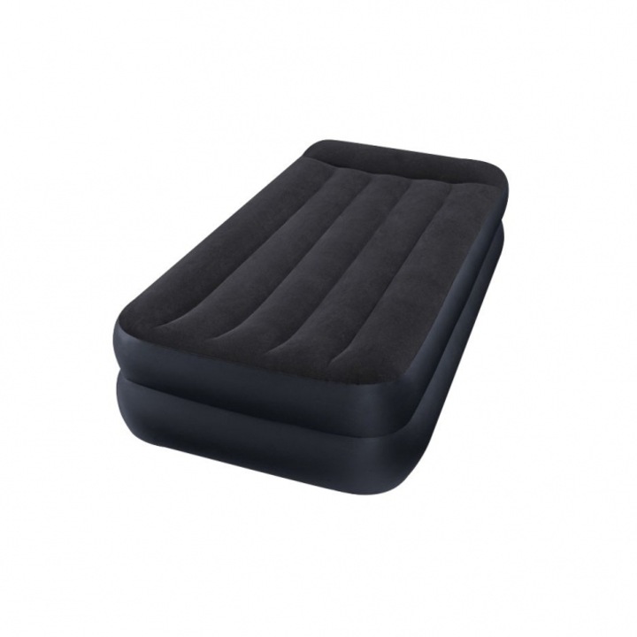 Intex Matrac, felfújható ágy beépített pumpával, 99x191x42 cm, 64122 ...