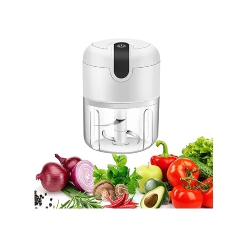 Tocator electric mini, portabil, USB, pentru usturoi si legume - eMAG.ro