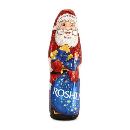 Figurina de ciocolata Mos Craciun Roshen 100g - eMAG.ro