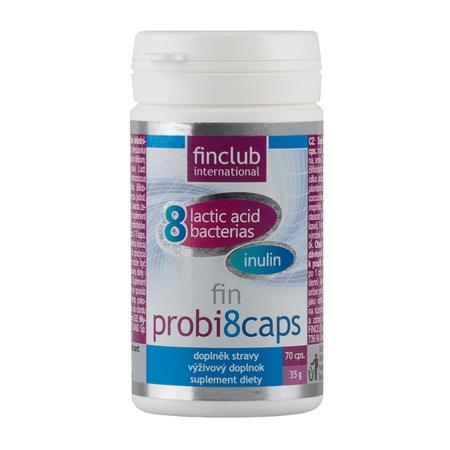 Supliment alimentar Finclub Probi, 70 capsule, 8 tulpini probiotice ...