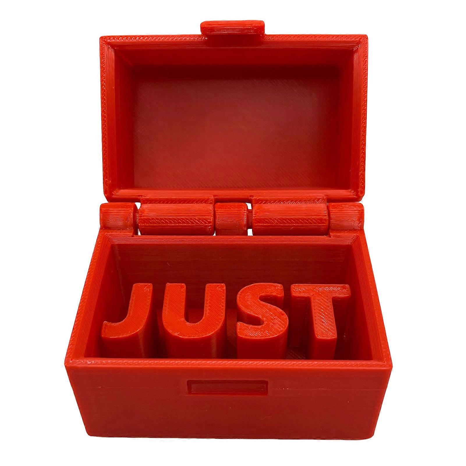 Cutie de farse, Plastic, 5x4.3x3 cm, Rosu - eMAG.ro