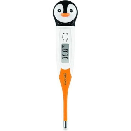 Termometru digital, Microlife, design pinguin, masurare rapida, fara ...