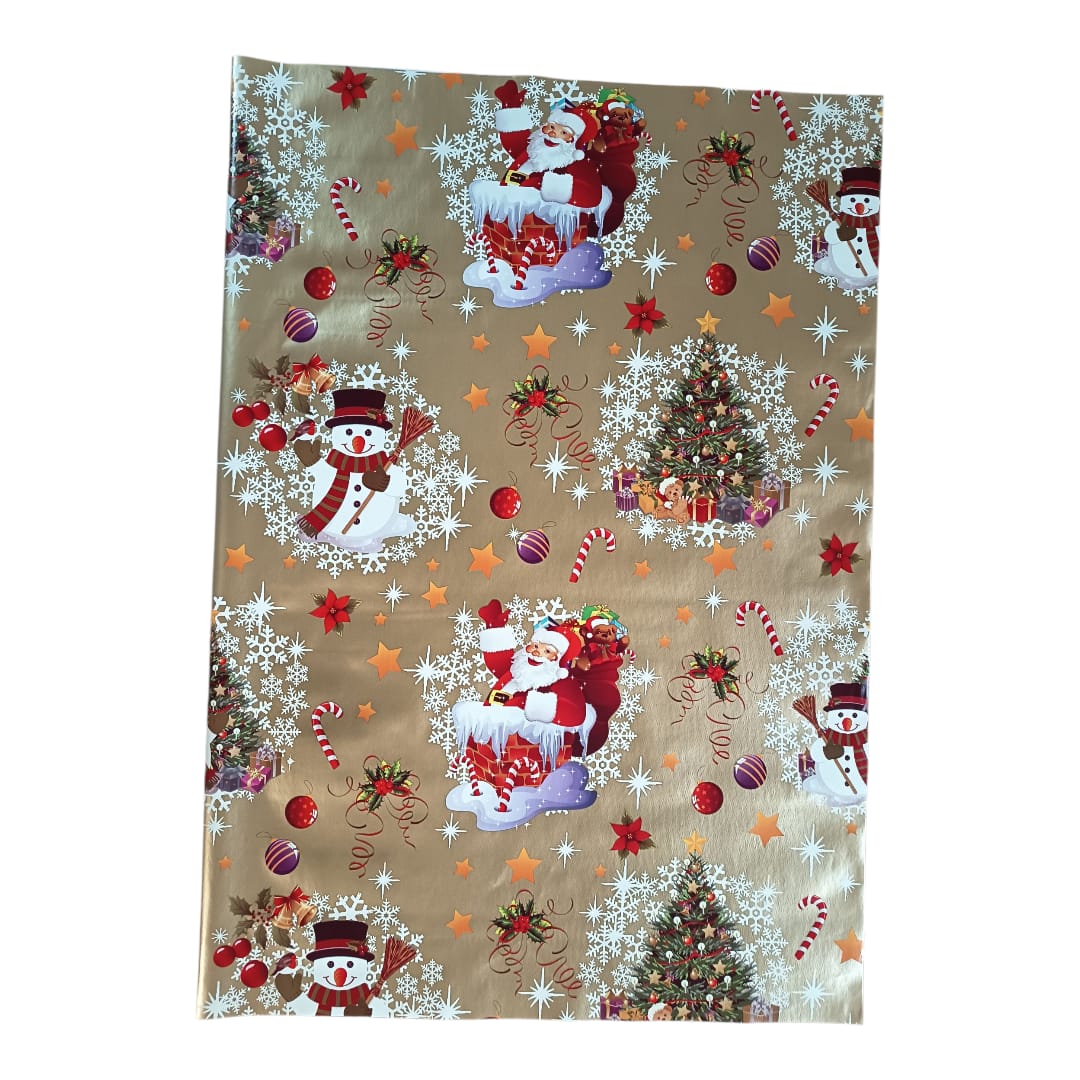 Fata de masa impermeabila de Craciun, tip musama, 200x140 cm ...