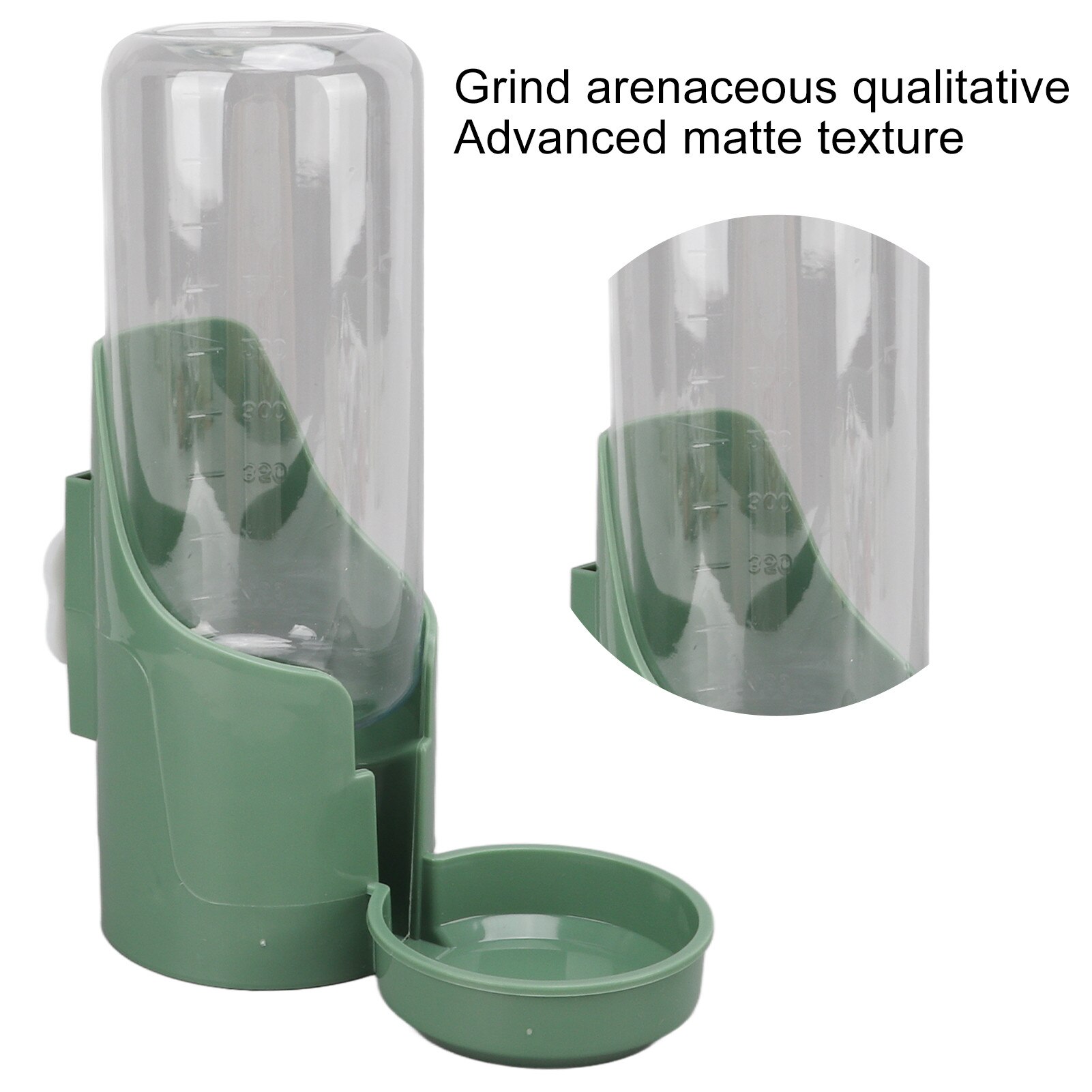 Dispenser apa pentru caini, 450ml, design anti-scurgere, plastic, 19x14 ...
