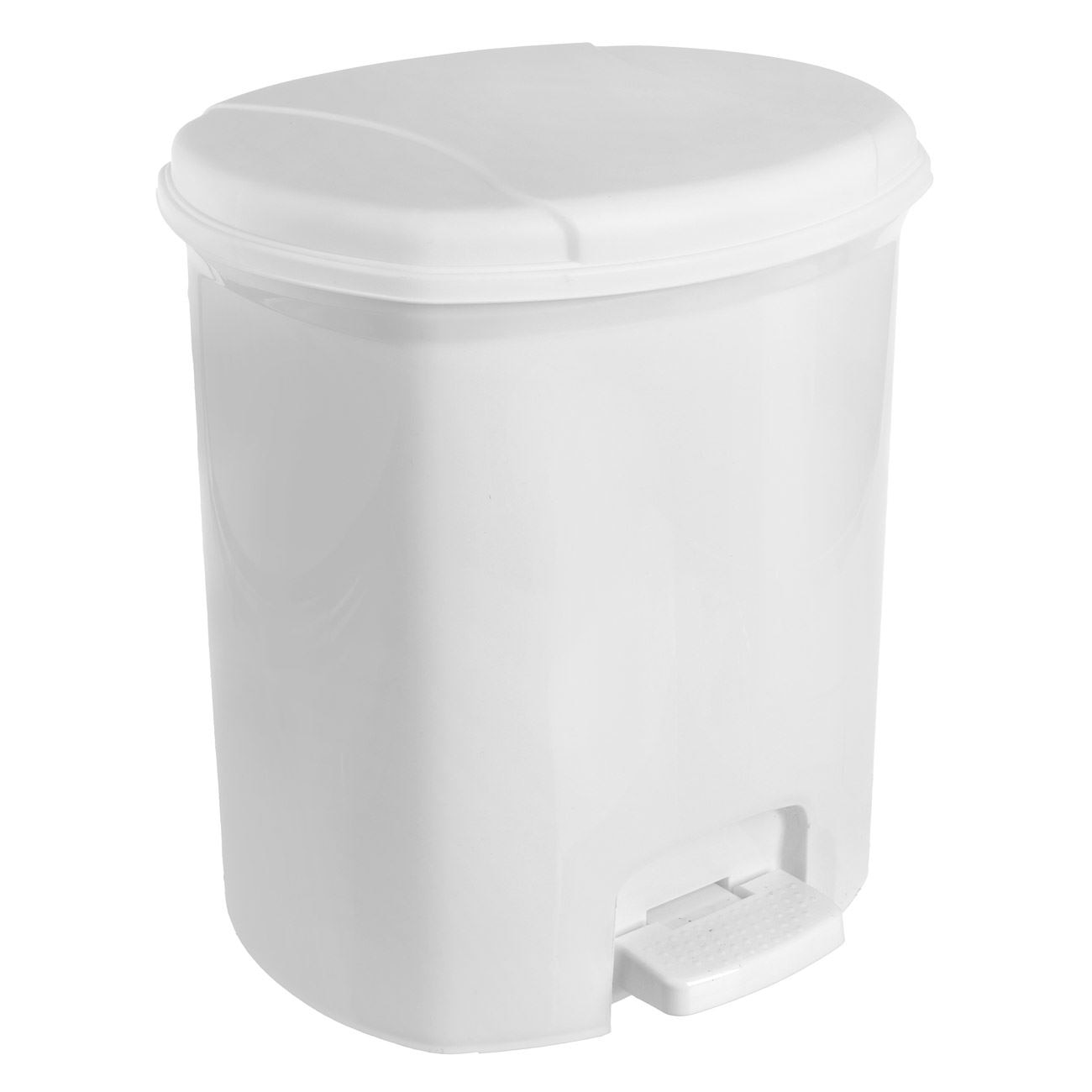 Cos gunoi din plastic alb pentru baie 14l - eMAG.ro