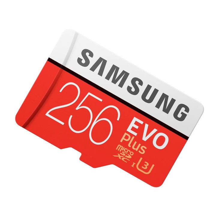 Card memorie Samsung ，SX 256GB, UHS-1 (U3) (2020), Clasa 10 - cu ...