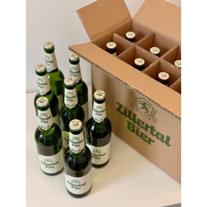 Bere Zillertal Pils Premium 10*0.5 L/Bax - eMAG.ro