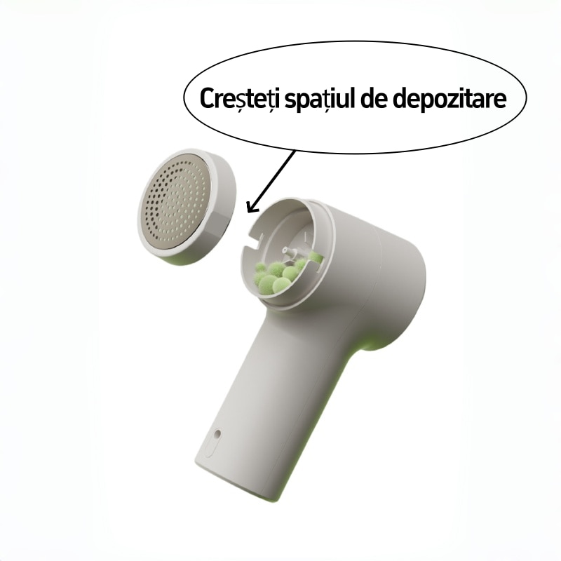Aparat de curățat scame, tip C, ABS, alb, 1l - eMAG.ro