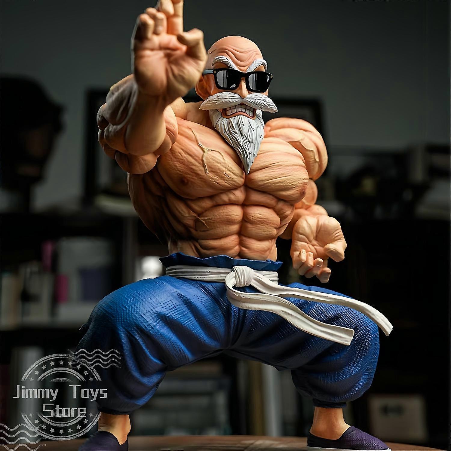 Figurina Dragon Ball, Master Roshi, PVC, 10 cm, set cu cutie - eMAG.ro