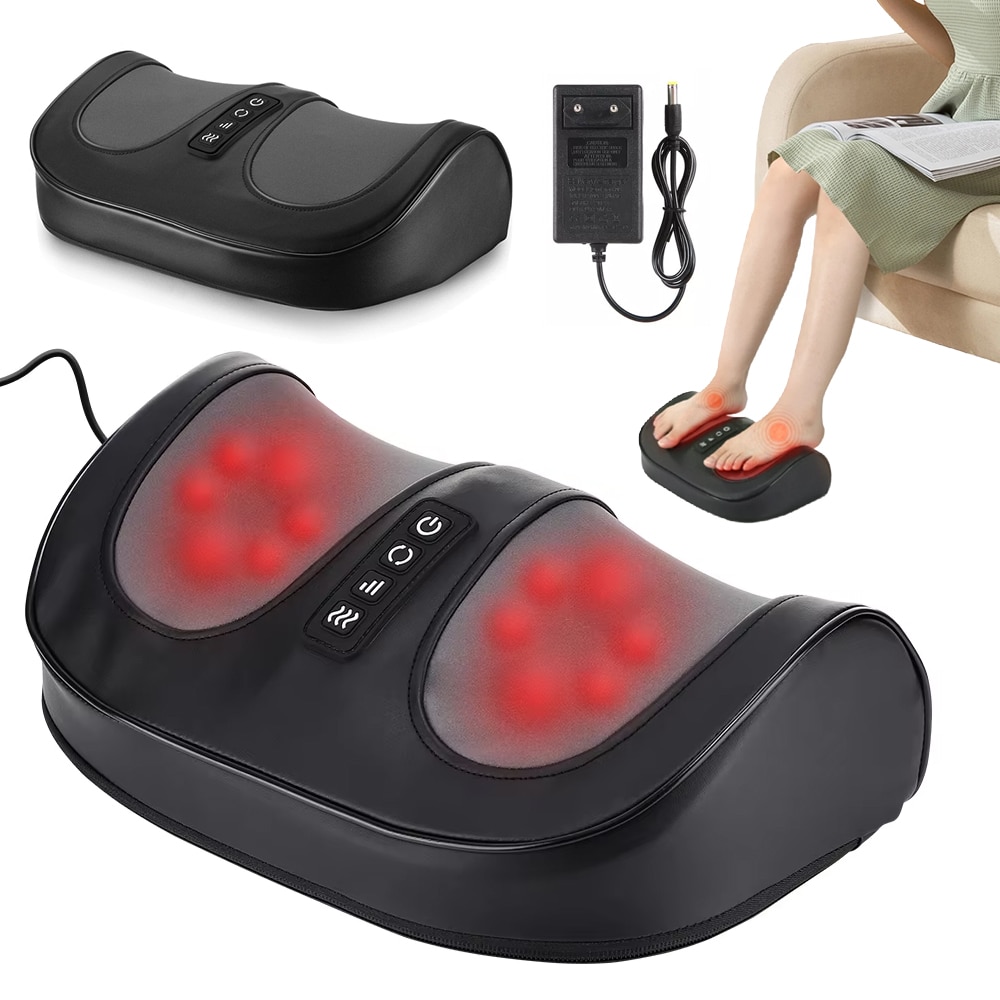 Shiatsu lábmasszírozó hővel, láb- és vádlimasszázs, mélytalpi fasciitis ...